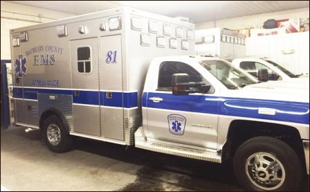 Emergency Medical Service rolls out newest ambulance – McCreary Journal