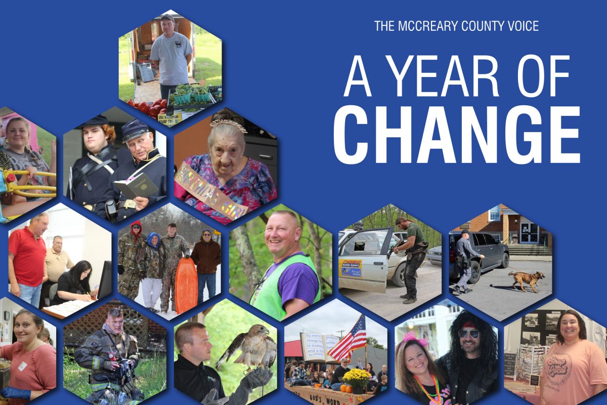 A YEAR OF CHANGE – McCreary Journal